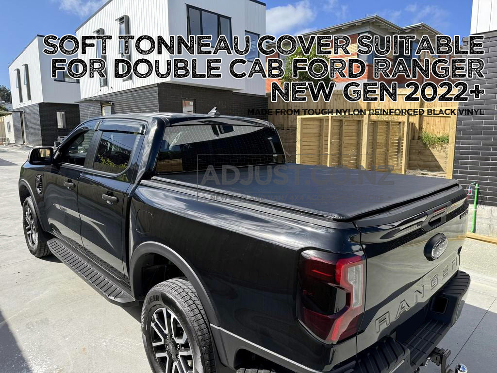 Soft Tonneau Cover suitable for New Gen Ford Ranger XLT/Sport 2022 ...