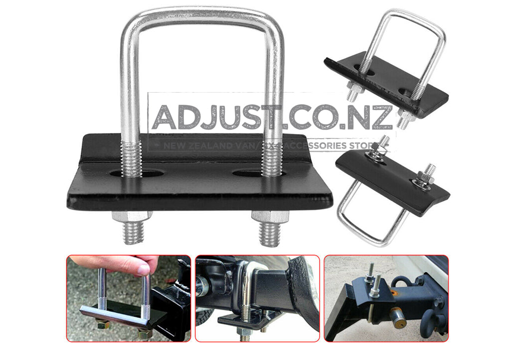 Heavy Duty Anti Rattle Trailer Tow Bar Tongue Hitch Stabilizer Tighten ...